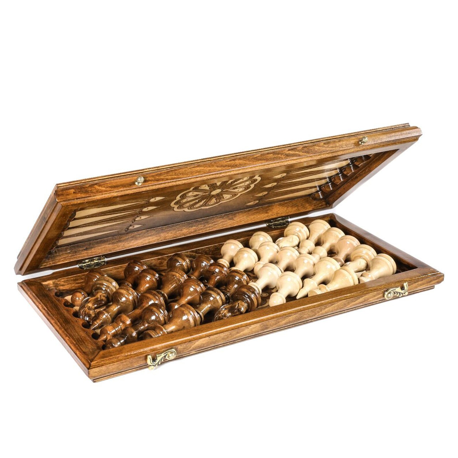Ornamental Chess & Backgammon Classic Set, Personalized Gift, Fathers ...