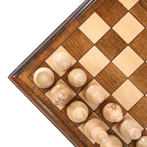 Square Chess Board, Wooden Chess Set / Personalized Gift / HANDMADE - Etsy