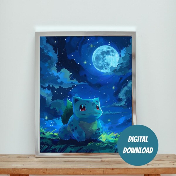 Bulbasaur Poster - Etsy
