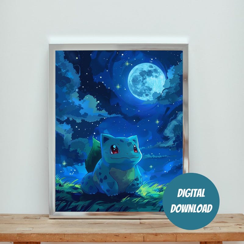 Bulbasaur Poster - Etsy