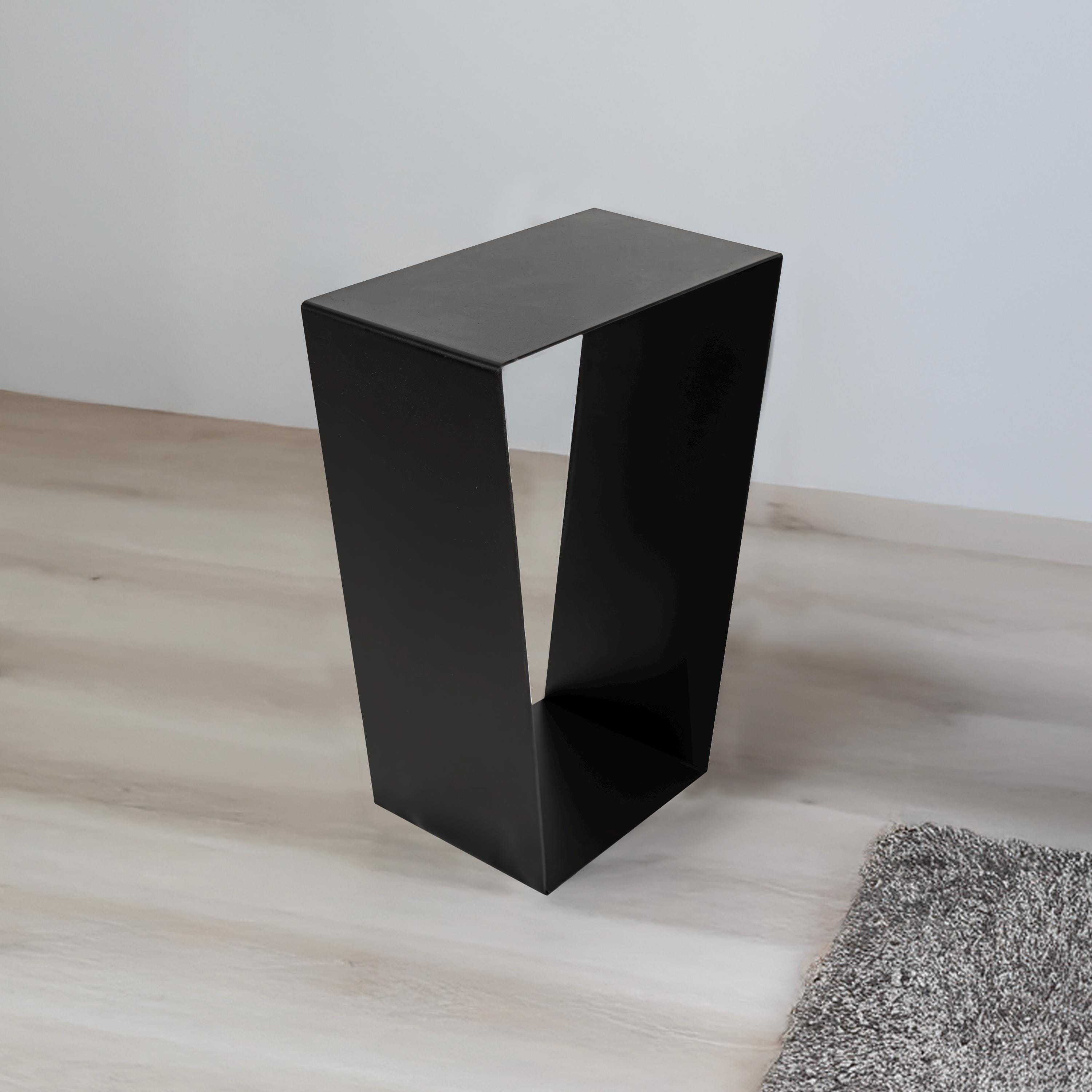 Modern Metal Side Table: Minimalist End Table, Plant Stand - Etsy