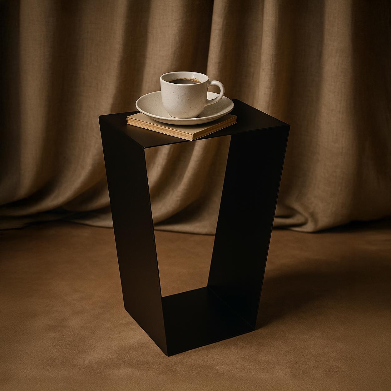 Modern Metal Side Table: Minimalist End Table, Plant Stand - Etsy