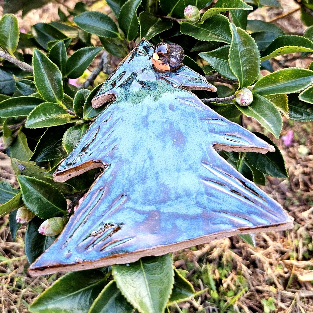 Spruce Tree With American Robin Spoon Rest - Etsy