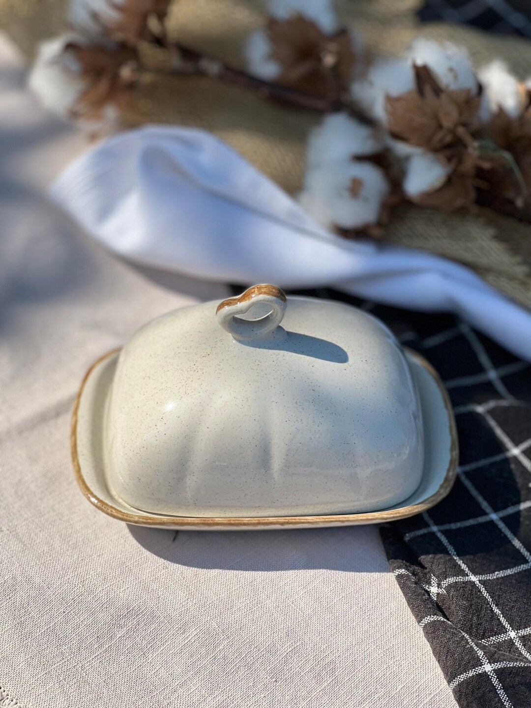 Russian Butter Dish, Modern Butter Dish, Handmade Butter Dish, Butter ...