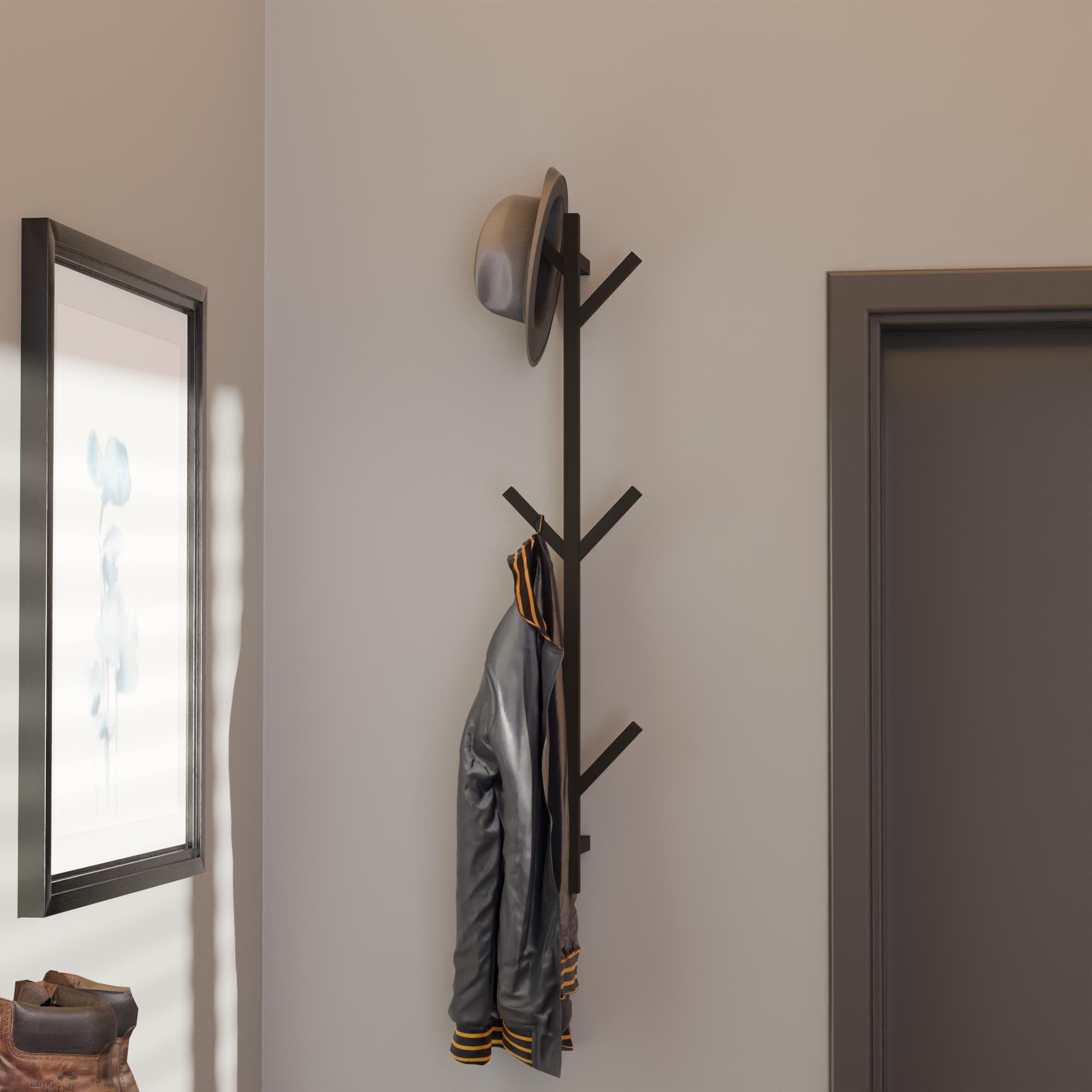 Modern Metal Wall Coat Rack: Entryway Organizer - Etsy