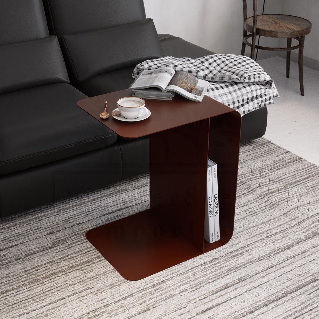 C Side Functional Magazine Holder Table, C Table, Modern Home Office ...