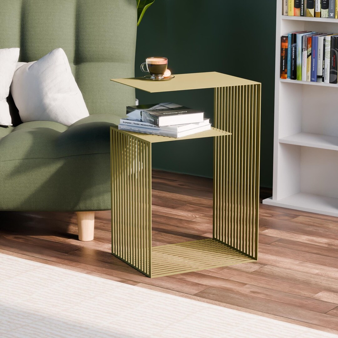Functional Modern Metal Table, Table, Modern Home and Office Coffee ...