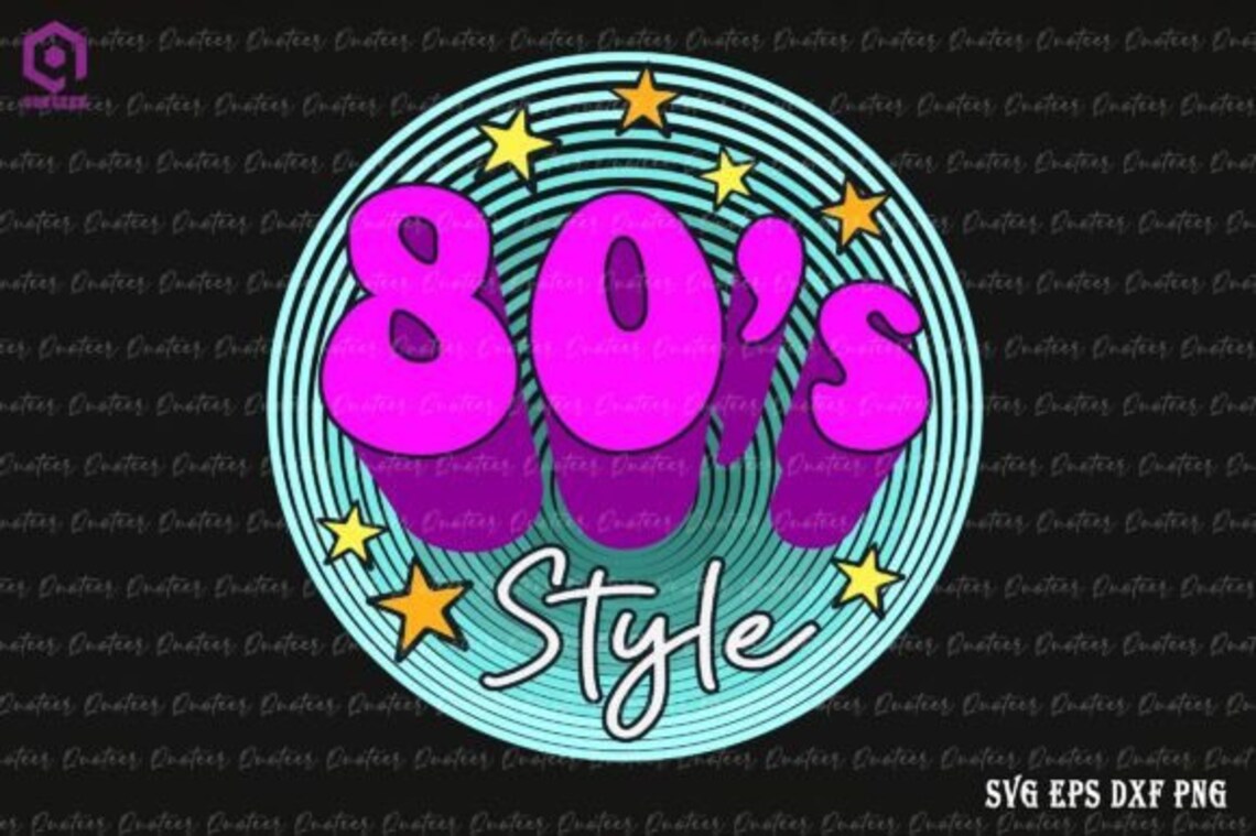 Retro 80s SVG Bundle Back to the 80s Svg, Eighties Svg, 80s Birthday ...