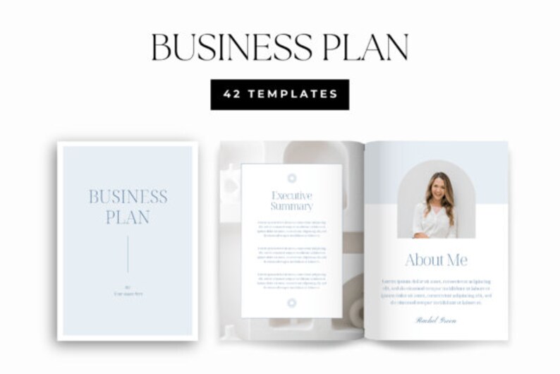 Business Plan Canva Template, Small Business Planner Proposal, Start up ...