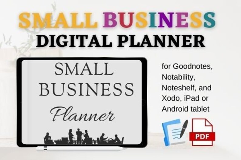 Printable Small Business Planner BUNDLE, Business Planner, Side Hustle ...