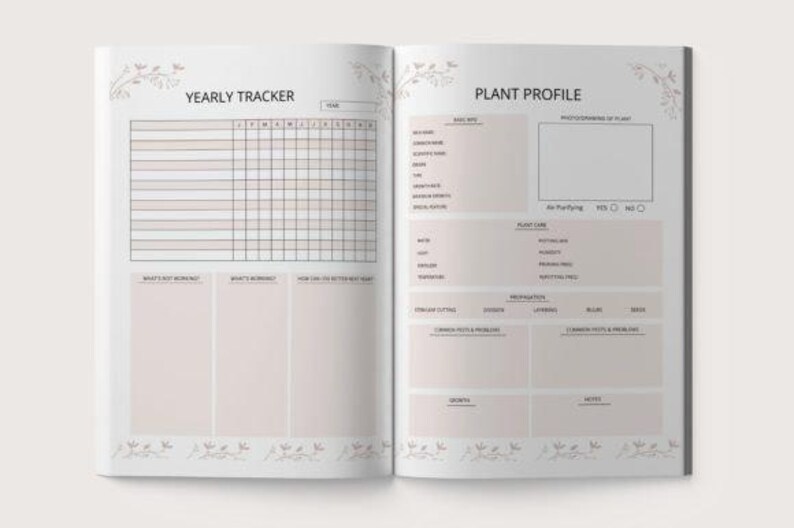 Garden Planner Printable, Gardening Log, Garden Journal, Gardening ...