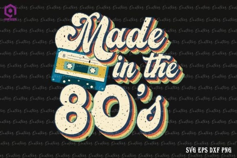 Retro 80s SVG Bundle Back to the 80s Svg, Eighties Svg, 80s Birthday ...