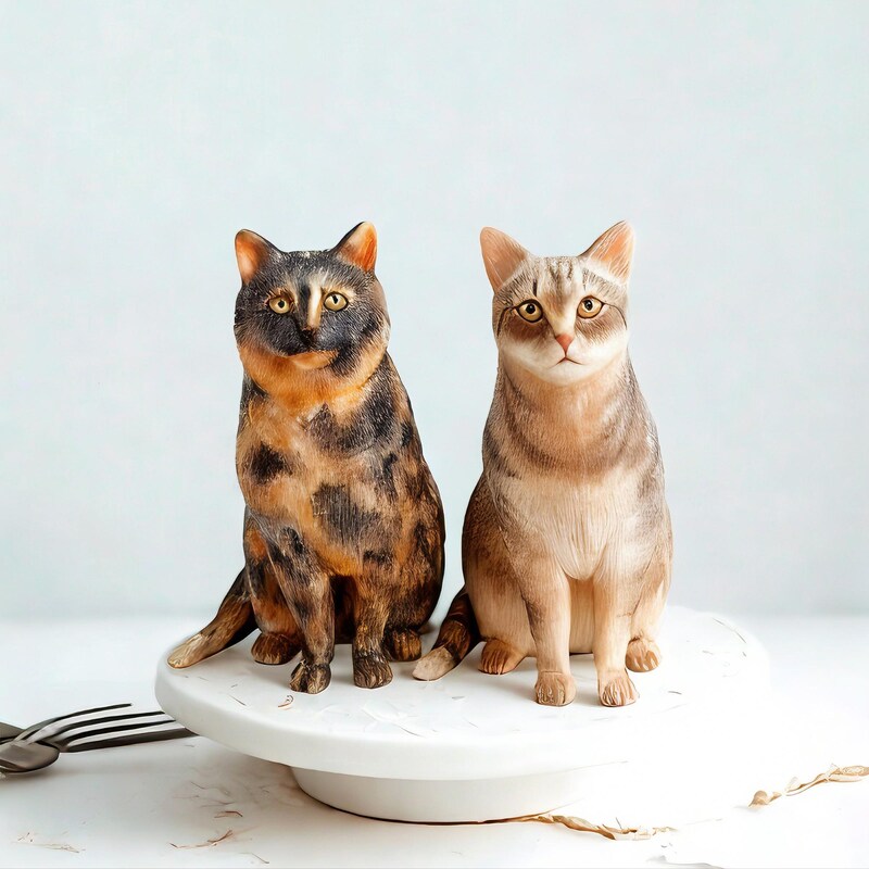 Cat Cake Topper - Etsy