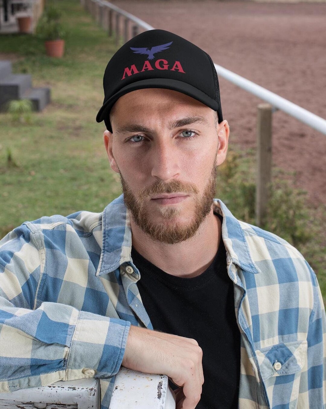 MAGA Trucker's Cap, a Trump/vance Make America Great Again Conservative ...