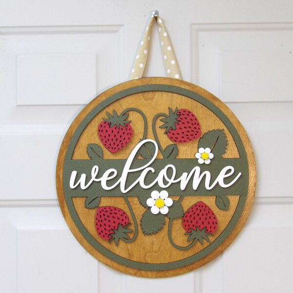 Strawberry Signs - Etsy
