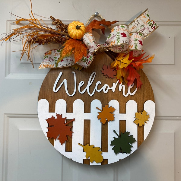 Autumn Door Decor - Etsy