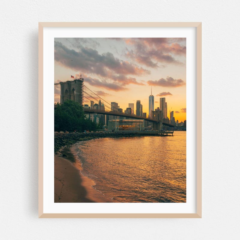 Brooklyn Bridge Water - Etsy