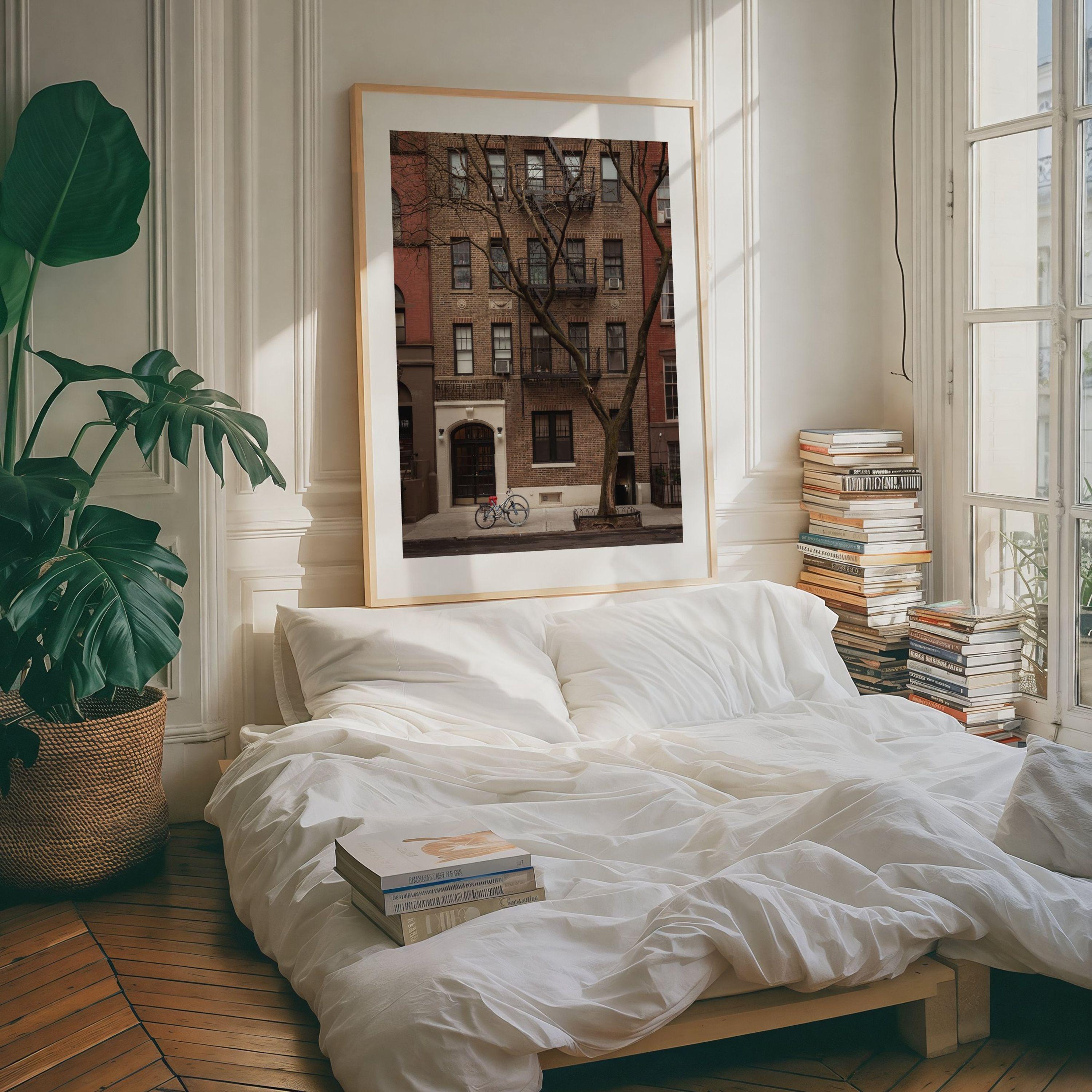 Manhattan Print, New York Wall Art, Architecture Framed Art, Cityscape ...