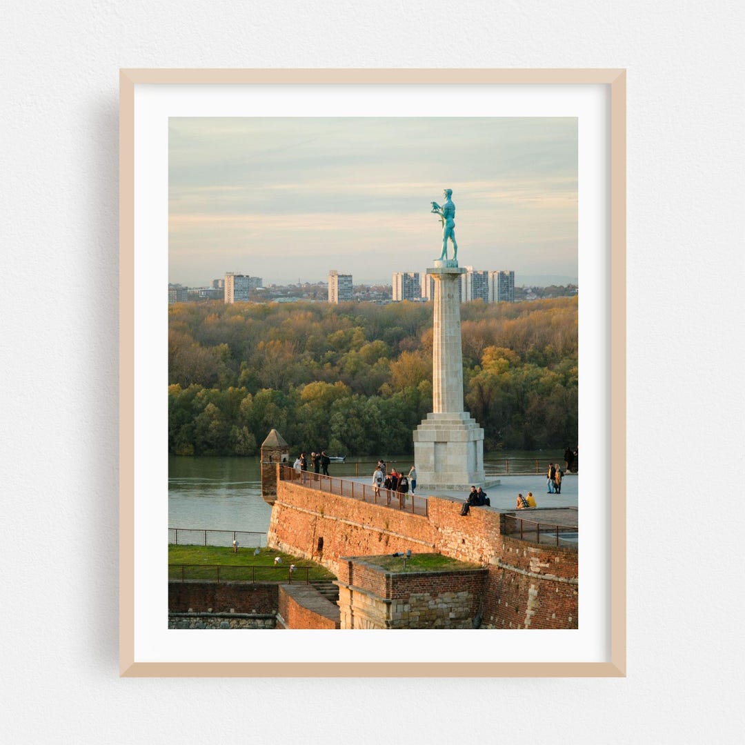 Stari Grad Print, Serbia Wall Art, Architecture Framed Art, Cityscape ...