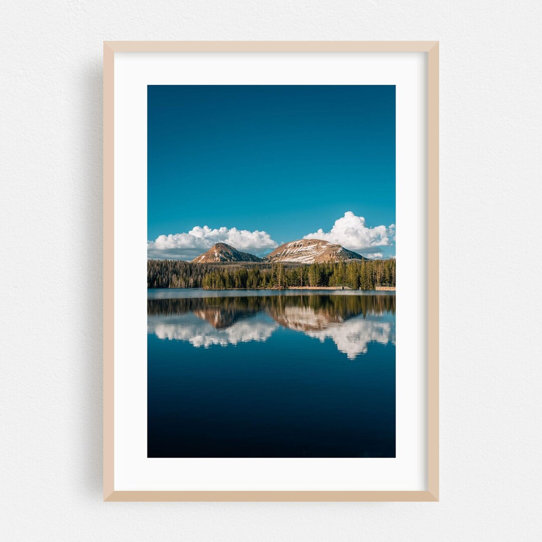 Utah Print, Mountain Wall Art, Landscape Framed Art, Nature Home Decor ...