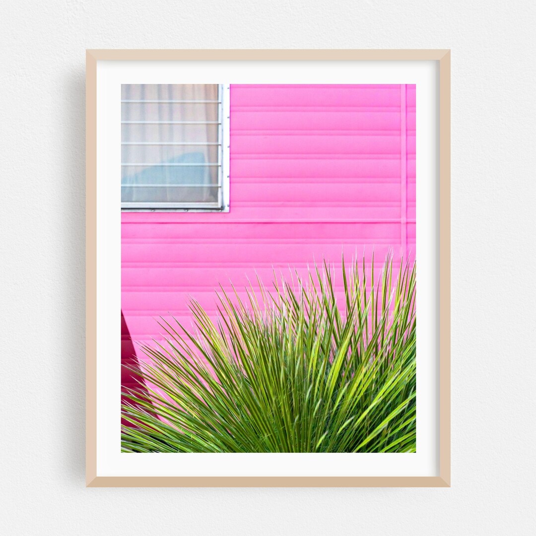 Marfa Print, Texas Wall Art, Architecture Framed Art, Tropical Home ...