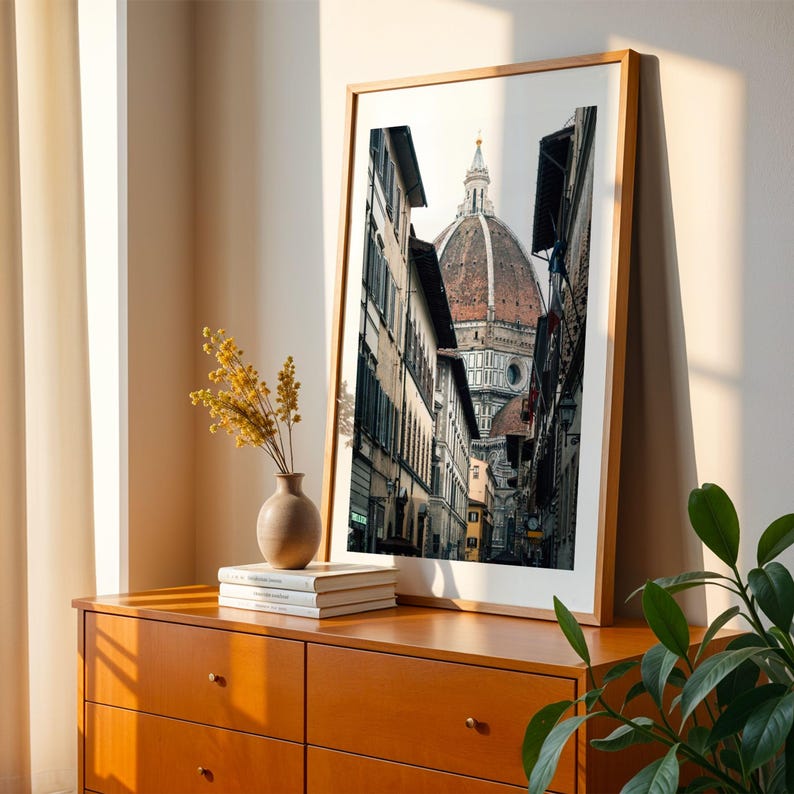 Florence Print, Tuscany Wall Art, Italy Framed Art, Architecture Home ...