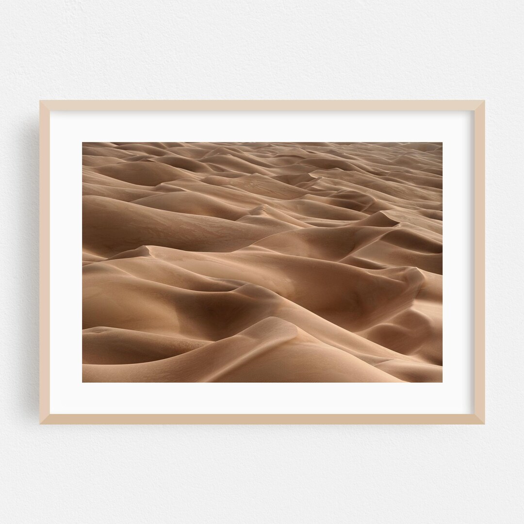 Mauritania Print, Desert Wall Art, Landscape Framed Art, Nature Home ...