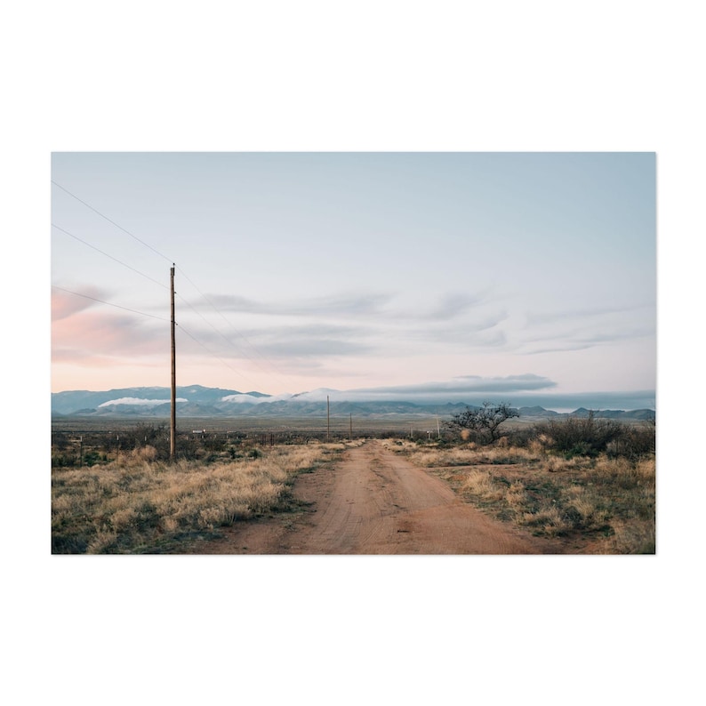 Arizona Print, Desert Wall Art, Landscape Framed Art, Minimalist Home ...