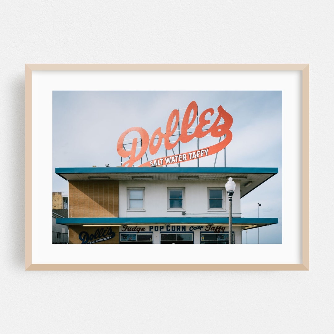 Dolle's Salt Water Taffy Print, Rehoboth Beach Print, Delaware Print ...