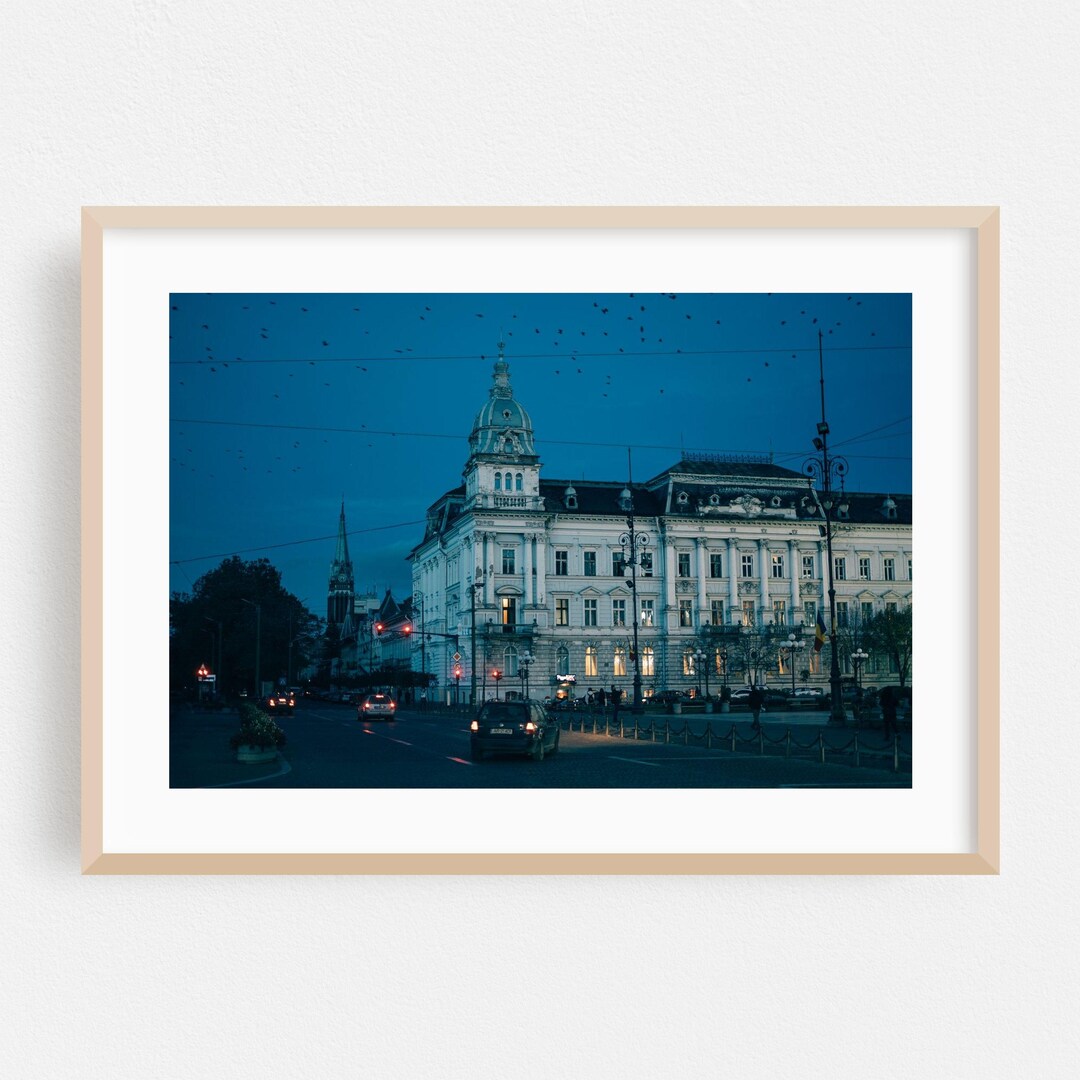 Arad Print, Romania Wall Art, Architecture Framed Art, Cityscape Home ...