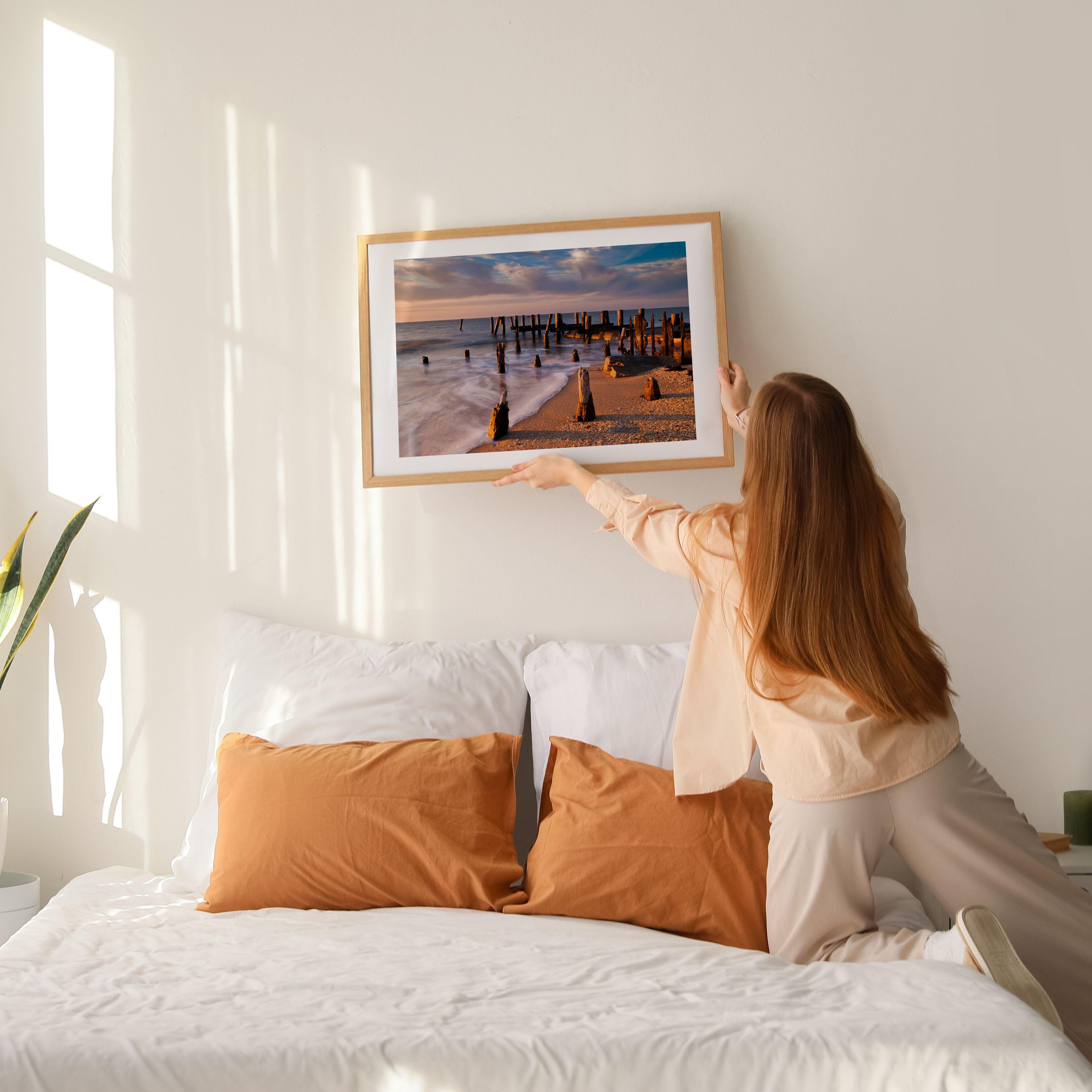 Cape May Print, New Jersey Wall Art, Coastal Framed Art, Beach Home ...