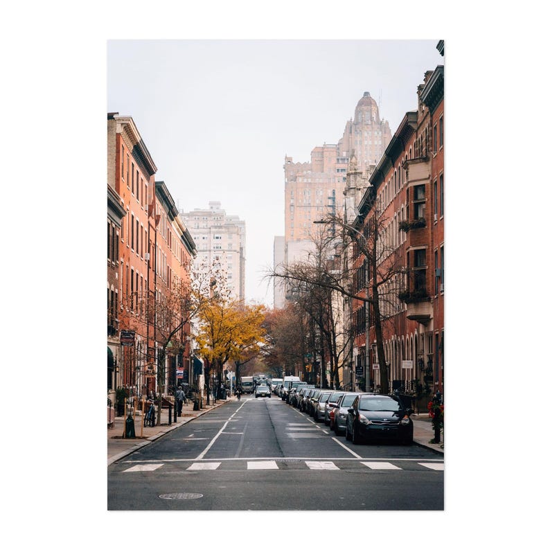 Philadelphia Print, Pennsylvania Wall Art, City Framed Art, Street ...