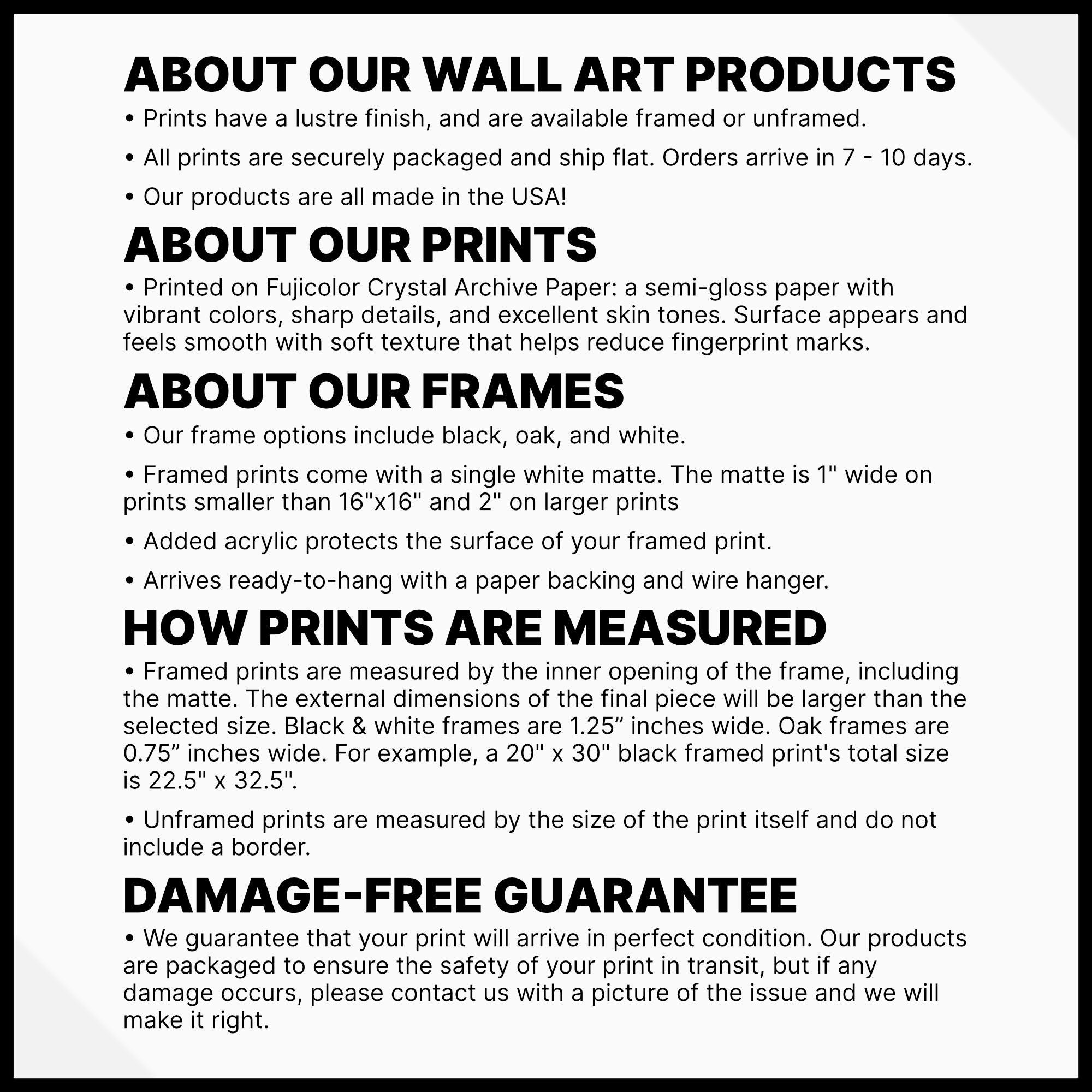 Avalon Print, New Jersey Wall Art, Beach Framed Art, Coastal Home Decor ...