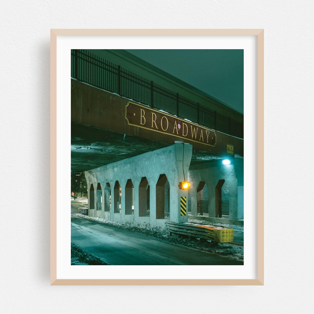 Bridge Print, Architecture Wall Art, Nightlife Framed Art, Industrial ...