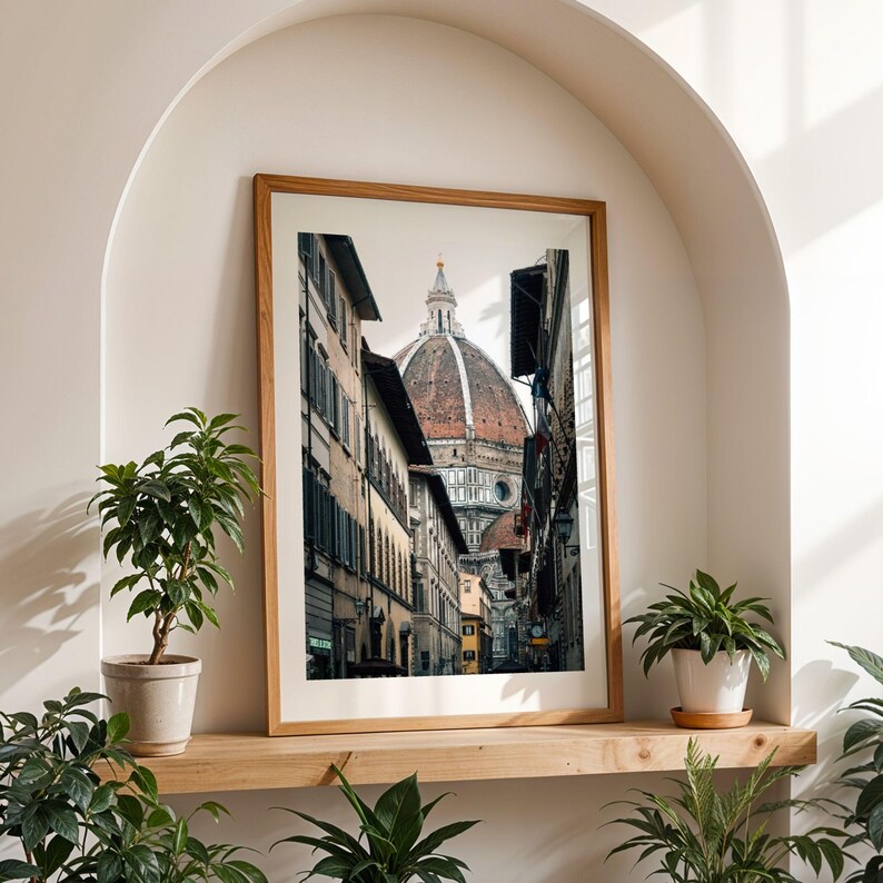 Florence Print, Tuscany Wall Art, Italy Framed Art, Architecture Home ...