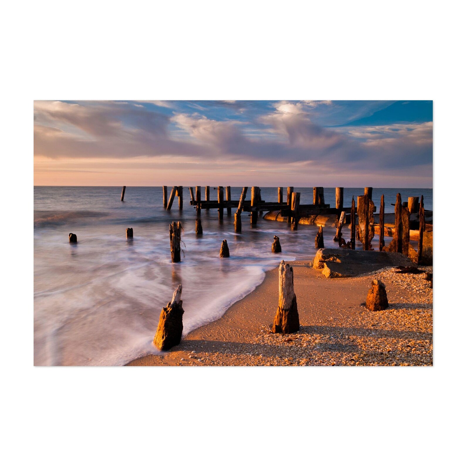 Cape May Print, New Jersey Wall Art, Coastal Framed Art, Beach Home ...