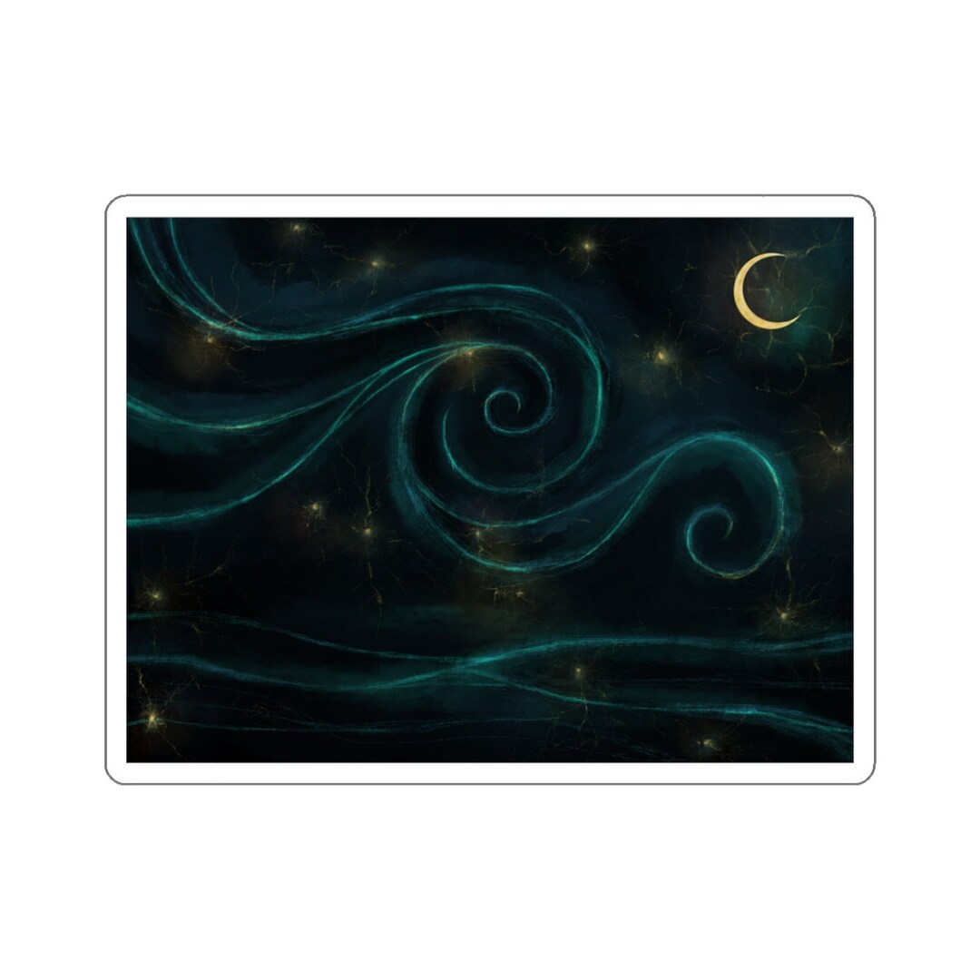 Starry Night Sticker - Etsy