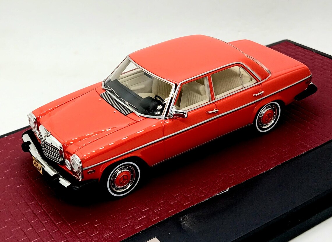 Mercedes-benz W114 300D Diesel USA Model ( 1974 ), Modelcar by Matrix, Scale 1/43 - Etsy