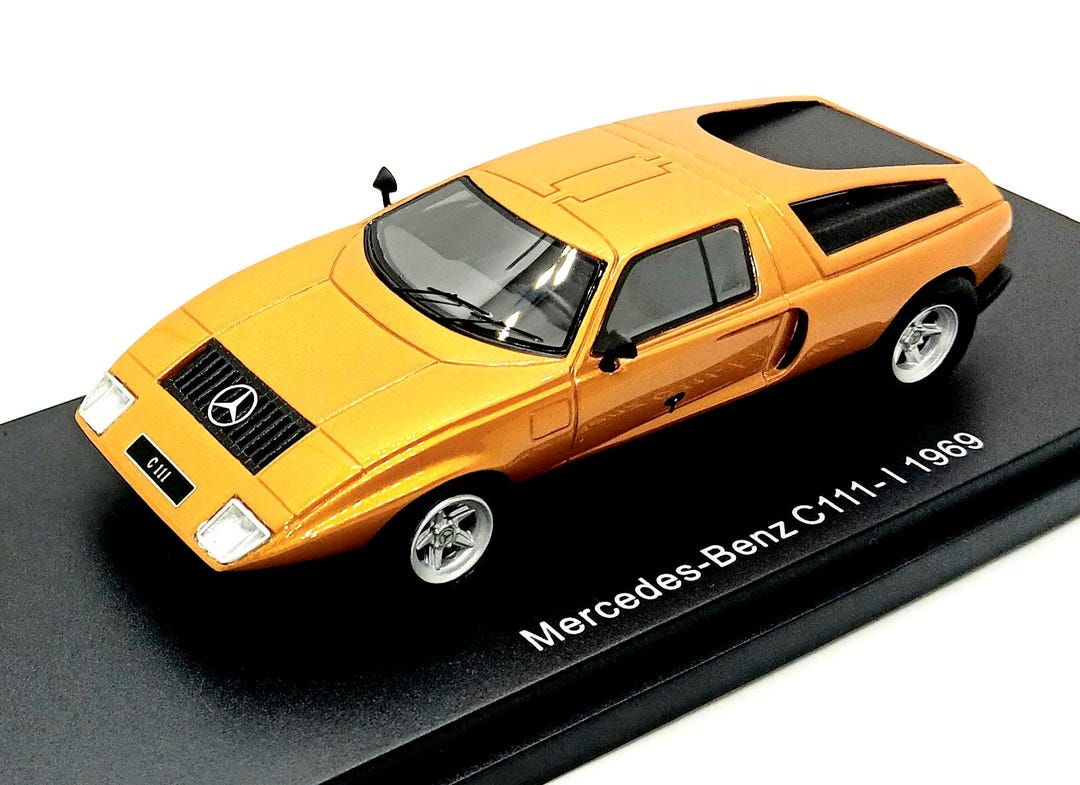 Mercedes Benz C111 - I ( 1969 ), Modelcar by Bos Scale Models, Scale 1/ ...
