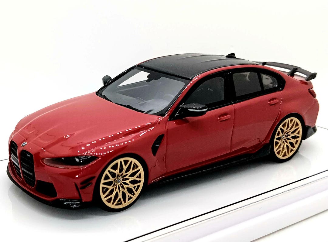 BMW M3 ( G80 ) M-performance - Toronto Red Metallic ( 2023 ) Modelcar ...