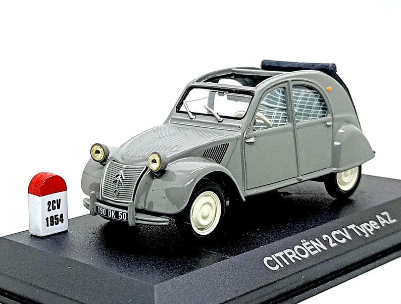 Citroen 2CV Type AZ ( 1968 ) Modelcar by IXO Models Scale 1/43 - Etsy