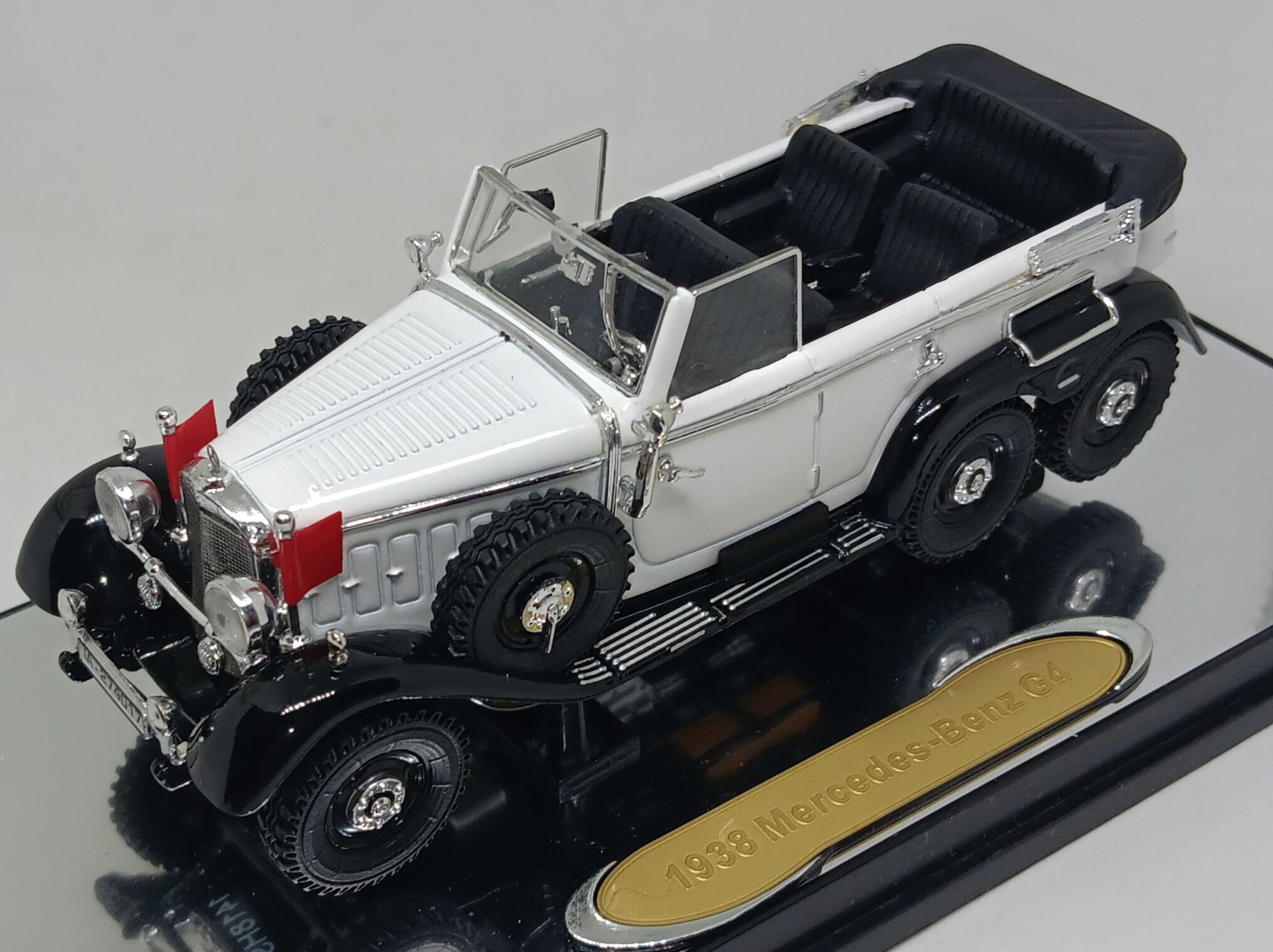 Mercedes Benz G4 6-wheels WWII Car 1938 Modelcar by Signature Models ...
