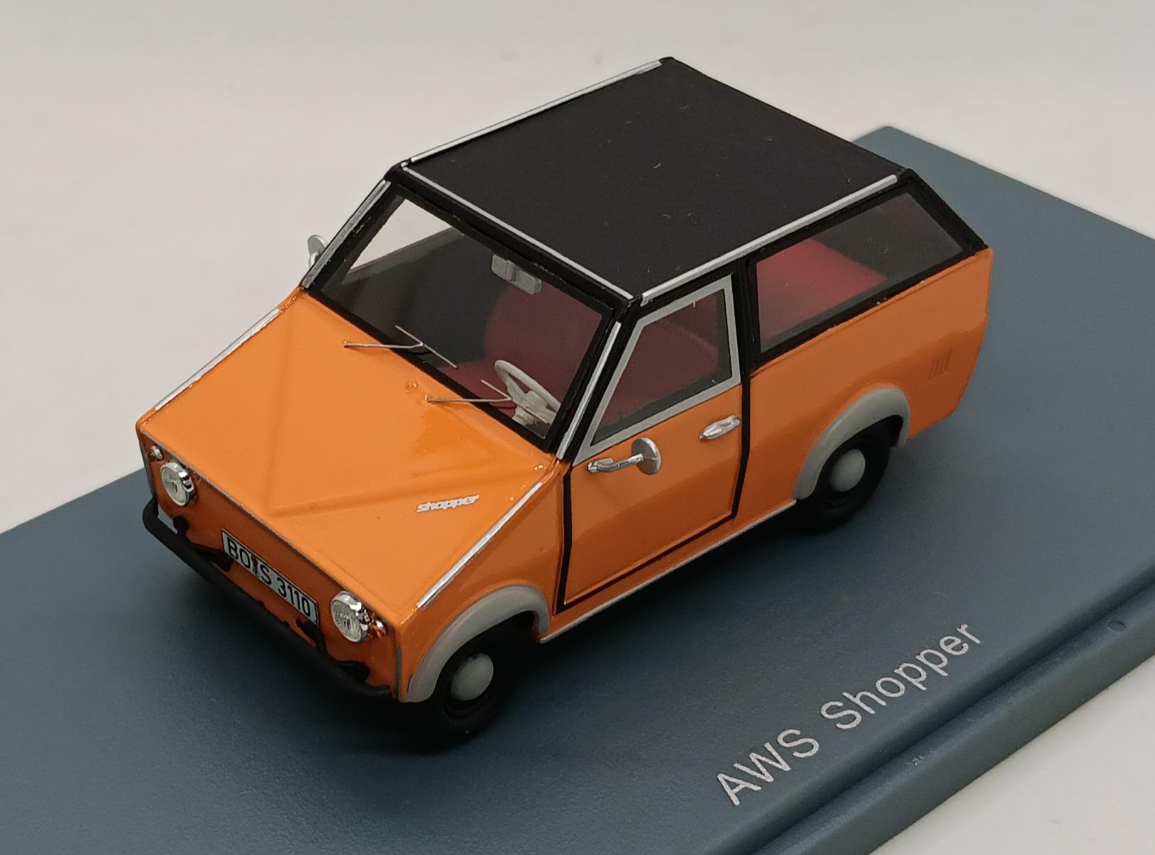 AWS Shopper, German Minicar ( 1974 ) Modelcar by Bos Scale Models ...