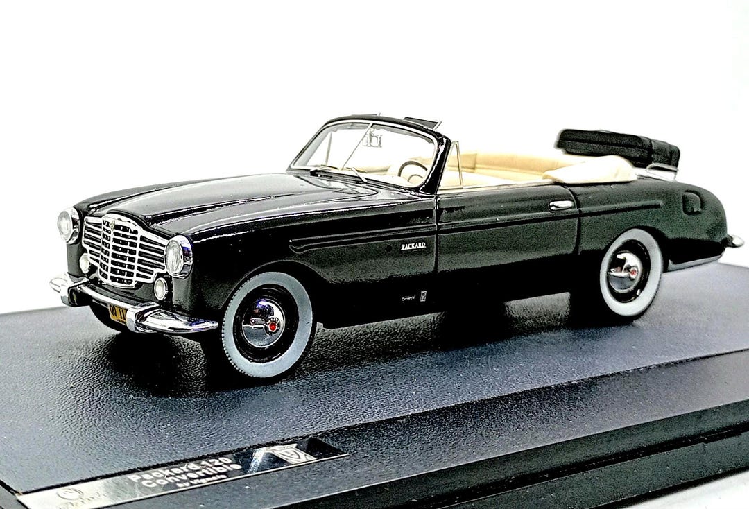 Packard 120 Convertible, Coach by Vignale - Black ( 1948 ), Modelcar by ...