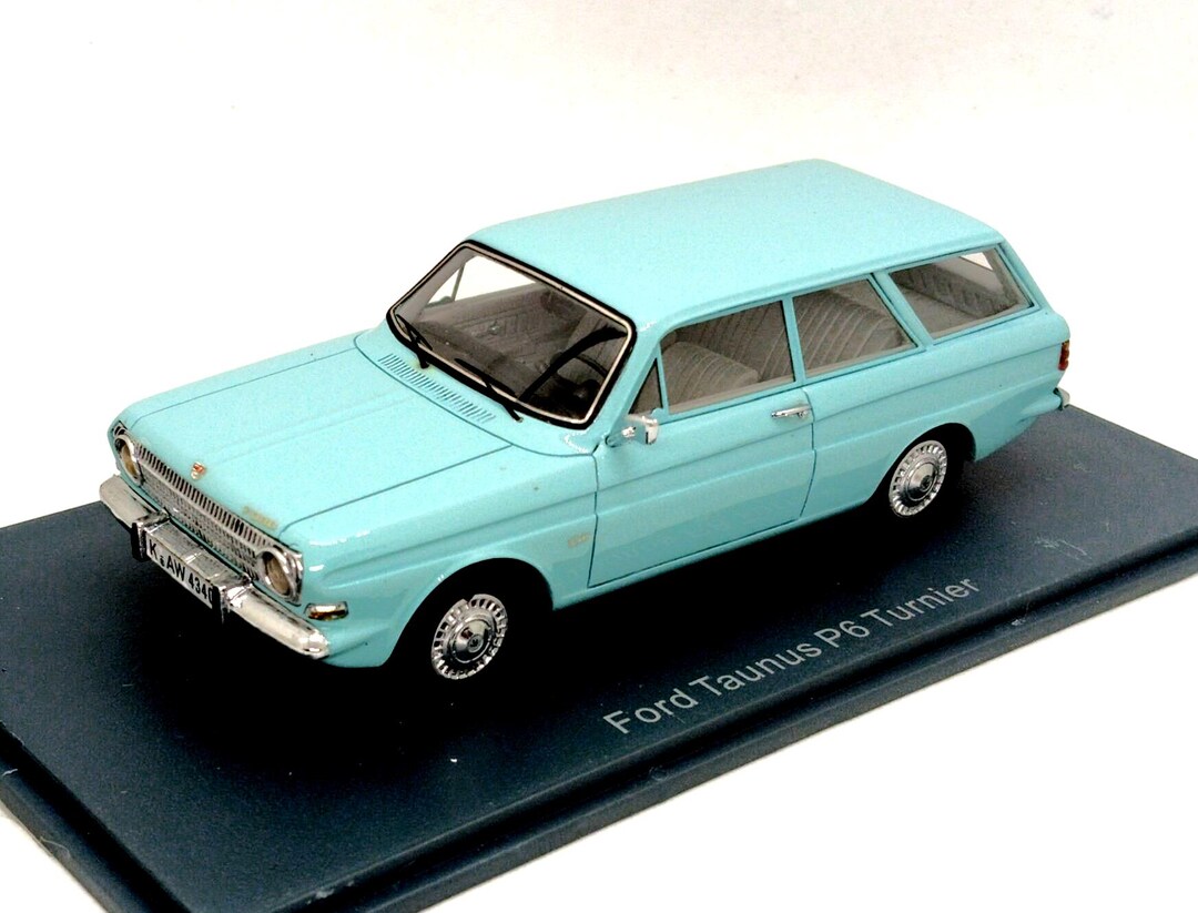 Ford P6 Turnier Modelcar by Neo, Scale 1/43 - Etsy