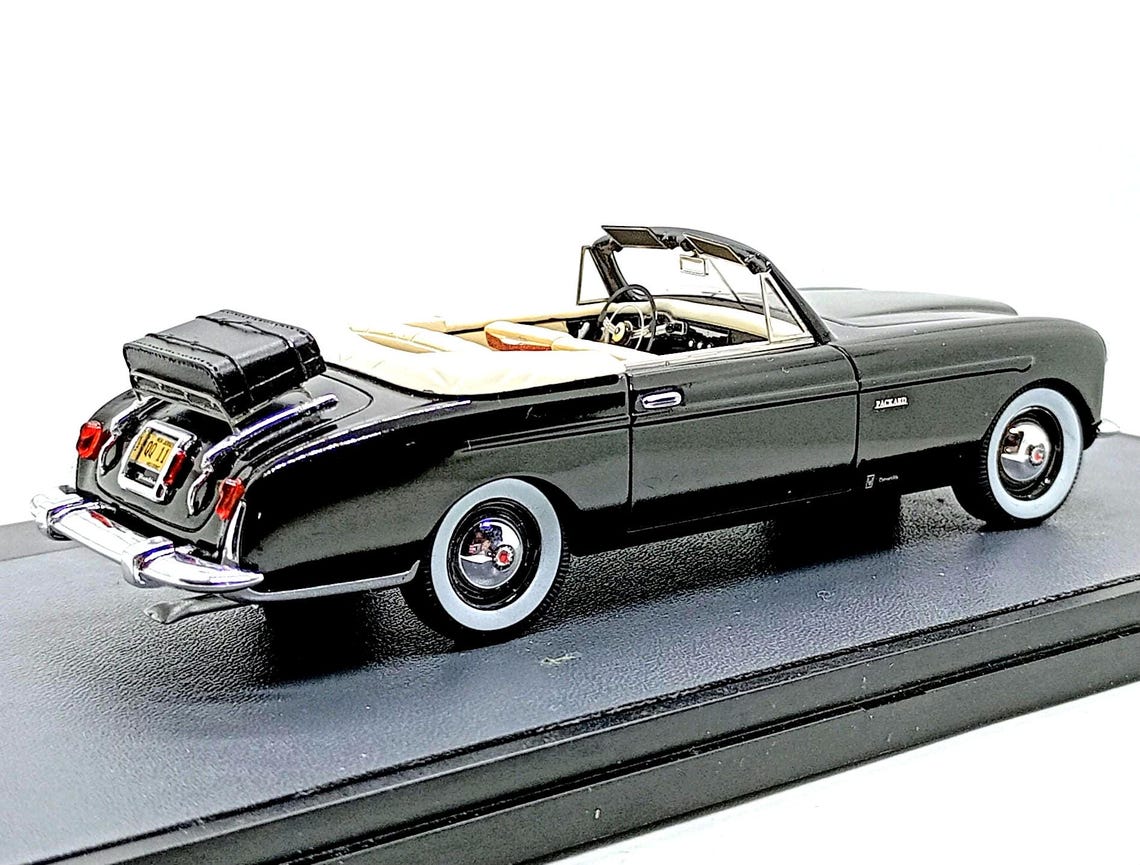 Packard 120 Convertible, Coach by Vignale - Black ( 1948 ), Modelcar by ...