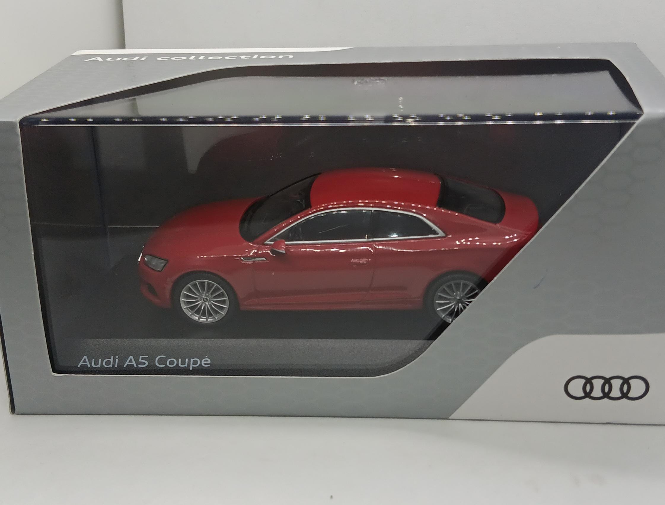 Audi A5 Coupe ( Tango Red ) 2018 Modelcar by Spark , Scale 1/43 - Etsy