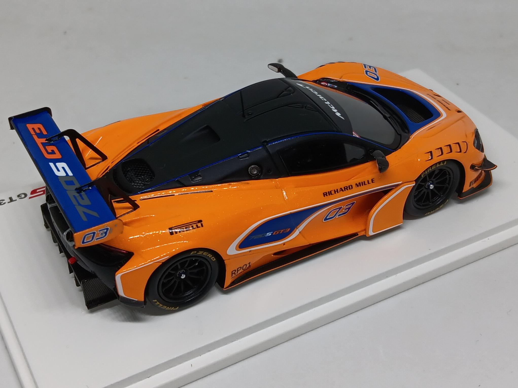 Mclaren 650S GT3 No.03 ( 2020 ) Modelcar by True Scale Miniatures ( TSM ...