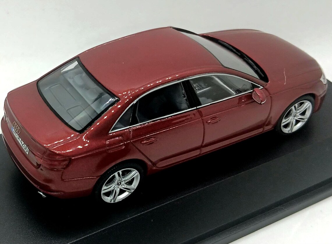 Audi A4 Sedan ( Matador Red ) 2018 Modelcar by Spark , Scale 1/43 - Etsy