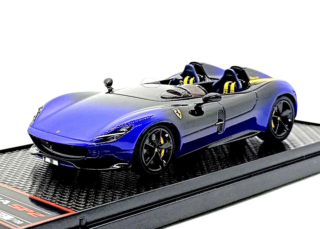 Ferrari Monza SP2 - Blue Viery ( 2024 ) Modelcar by BBR, Scale 1/43 ...